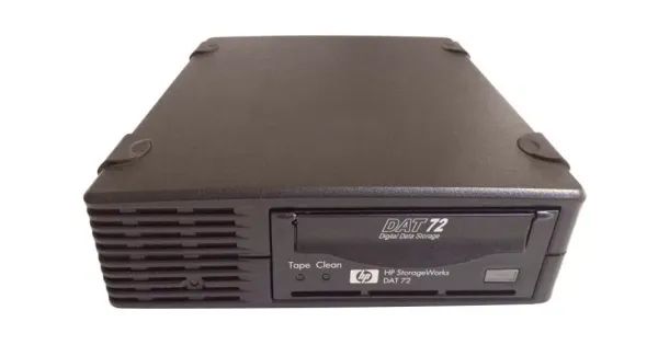 HP StorageWorks DAT72 USB External Tape Drive DW027A